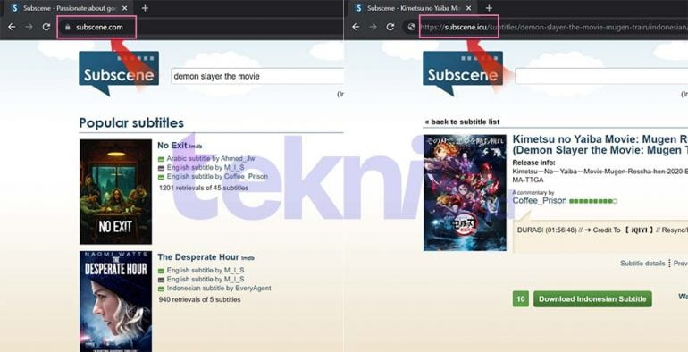 √ Cara Download Subtitle di Subscene